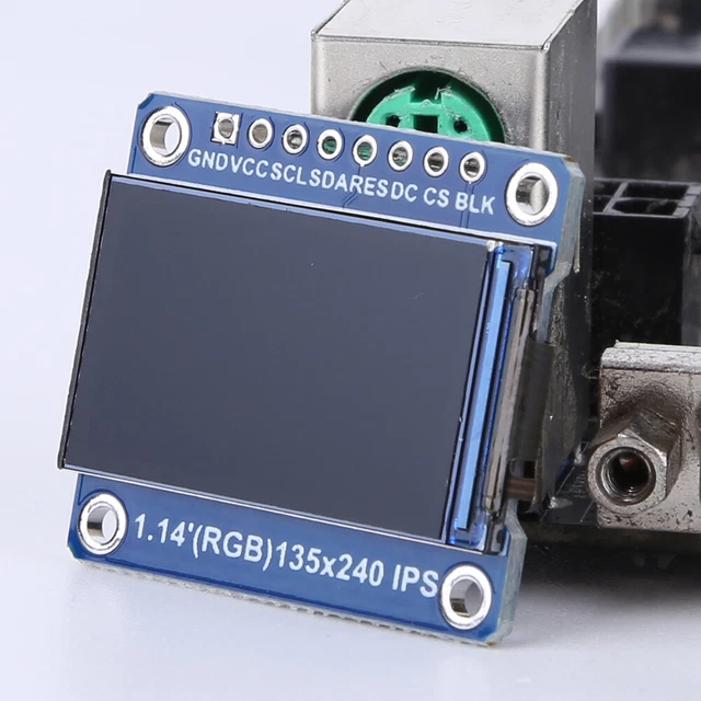 1.14 INCH TFT Colorful Display Module 8 Pin ST7789 TFT Display Board ...