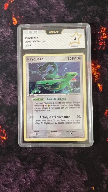 CARTE POKÉMON RAYQUAZA 22/107 EX : Deoxys PCA 3 EUR 10,00 - PicClick FR