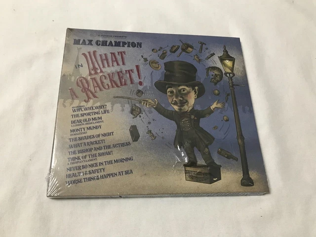 ALBUM CD DIGIPACK Mr JOE JACKSON presents MAX CHAMPION WHAT A RACKET ...