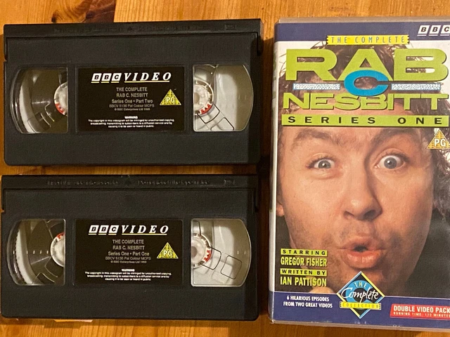 RAB C. NESBITT Complete Series 1 TWO x Video Pack VHS Video pre owned £ ...