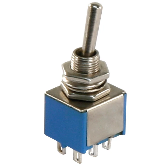 MINI KIPPSCHALTER 6 Polig 2 Stellungen Ein/EIN 250V 3A Miniaturschalter ...