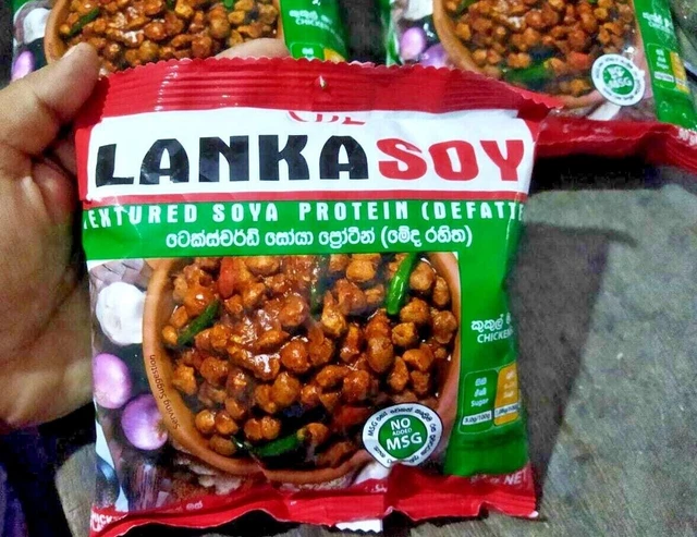 'CBL' LANKA SOY -Soya Meat Chicken Flavor 90g Pack Soya Protein taste ...