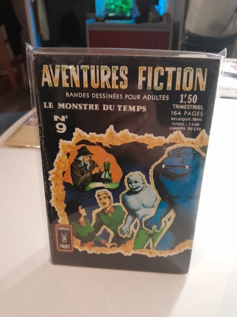 AVENTURES FICTION N°9/Comics Pocket/Le Monstre Du Temps/Tbe EUR 10,00 ...