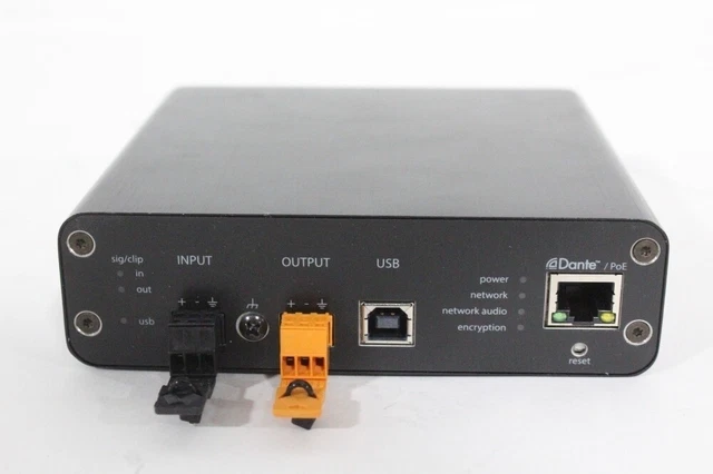 SHURE USB AUDIO Interface ANIUSB-MATRIX Dante. funktioniert super. EUR ...
