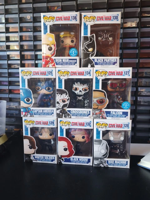 MARVEL CIVIL WAR Funko Pop Bundle £52.71 - PicClick UK