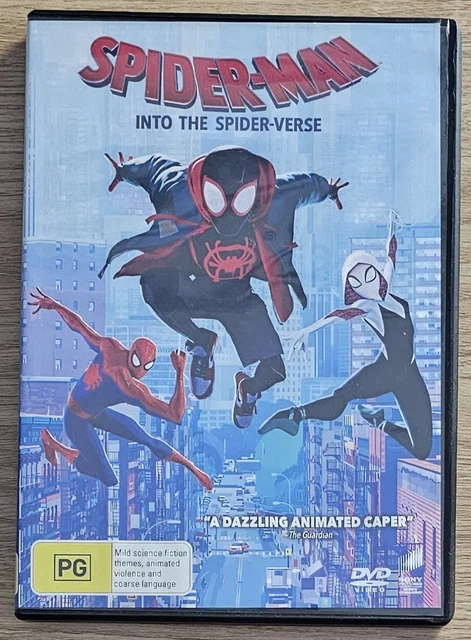 # SPIDER-MAN: INTO the Spider-Verse ~ DVD ~ Region 2,4,5 ~ PAL ~ FREE ...