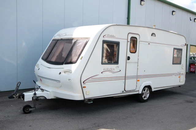 ELDDIS AURORA 2001 4 Berth Touring Caravan £2,495.00 - PicClick UK