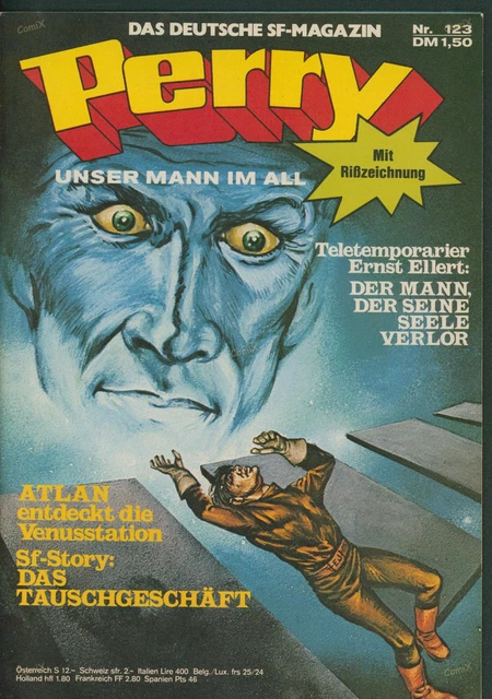 PERRY - UNSER Mann im All Nr. 123 - Moewig (1968-1975) Zustand 1/1- EUR ...