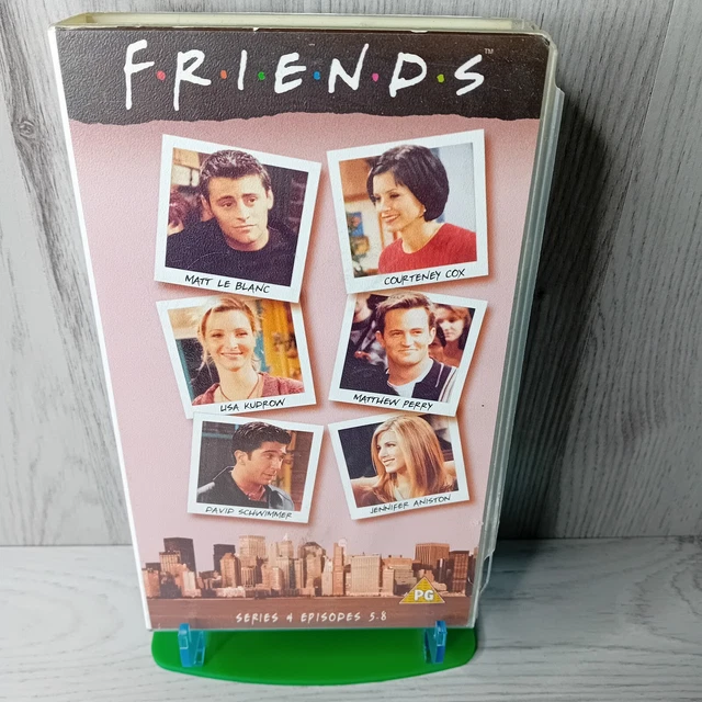 FRIENDS SERIES 4 Episodes 5.8 Vhs Tape - Rare Retro Movie Series Comedy ...