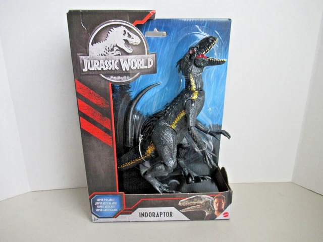 JURASSIC WORLD FALLEN Kingdom super posable Indoraptor mattel 10 ...