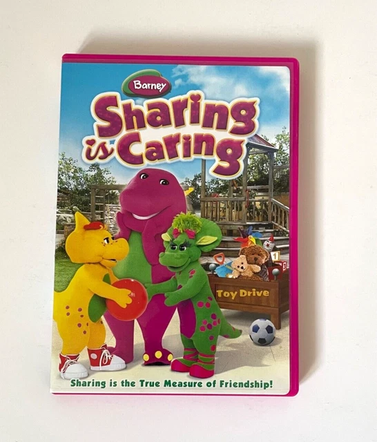 BARNEY SHARING is Caring DVD 2009 children education video, Include the ...