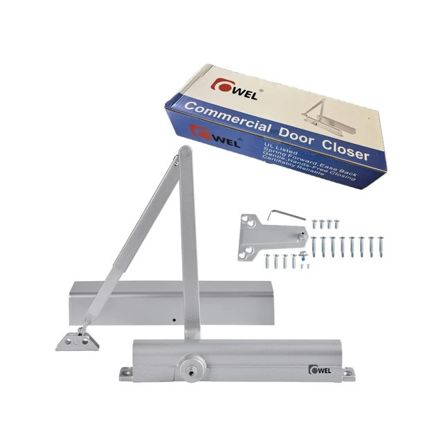 HEAVY DUTY/UL LISTED Commercial Automatic Door Closer, Cast Alluminium ...