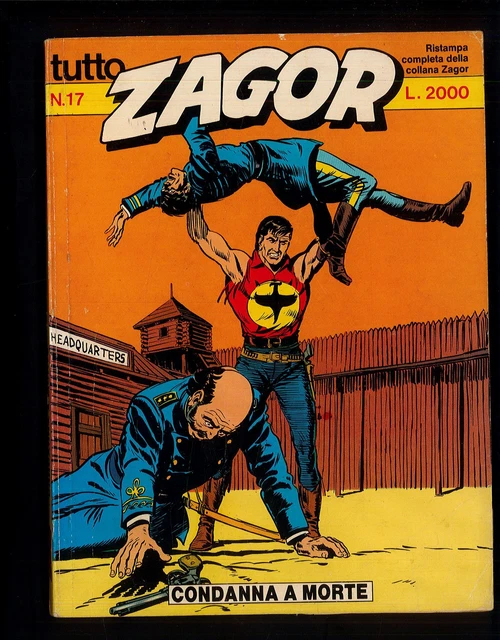 TUTTO ZAGOR N.17 "Condanna a Morte" Ottimo Daim Press 1987 EUR 1,80 ...