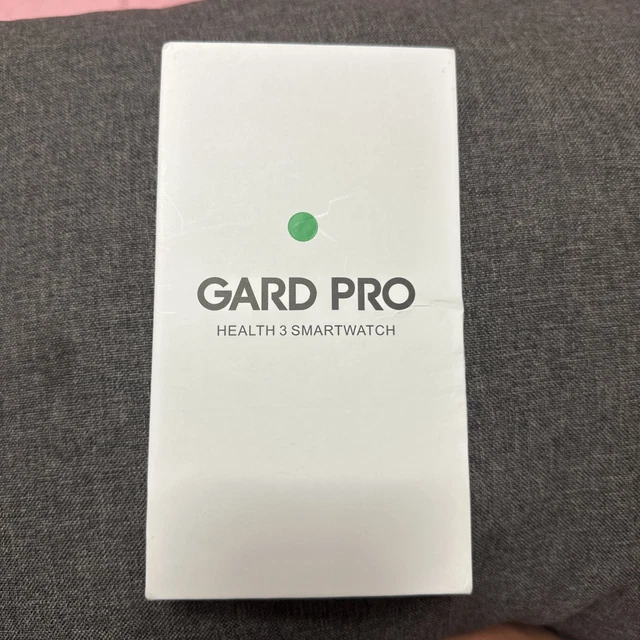 GARD PRO HEALTH SMARTWATCH 3 Curved Smartwatch Advance Black New Uk £68 ...