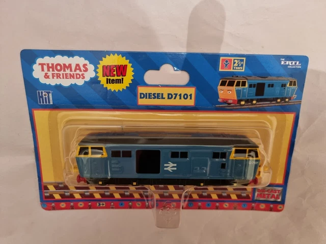 THOMAS TANK & Friends ERTL DIESEL D7101 BEAR TRAIN DIECAST NEW AND ...