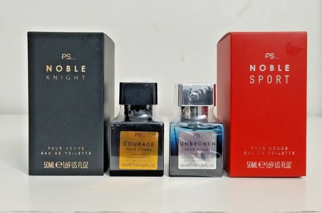 PRIMARK PERFUME NOBLE Sport Noble Knight Courage Unbroken Pour Homme ...