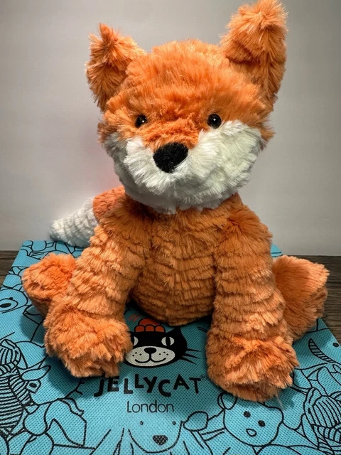 RARE JELLYCAT FOX: Genuine Fuddlewuddle, Perfect Spiritual 23cm ...