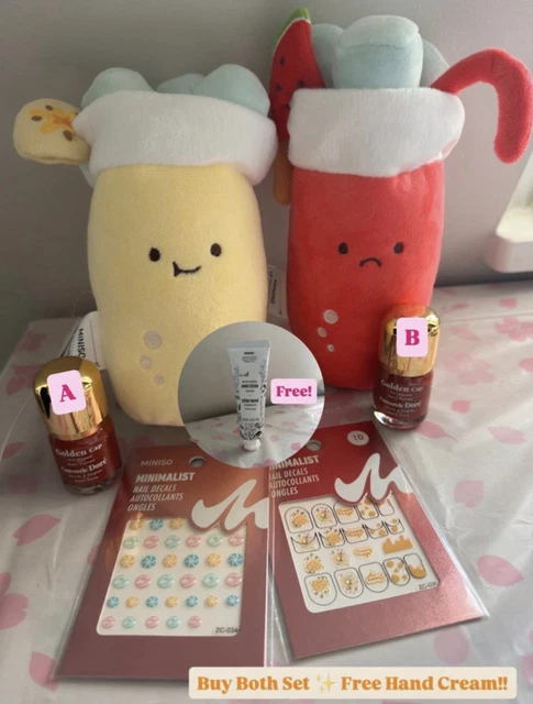 (NEW) MINISO PLUSHIES & Beauty Bundle! Free Shipping £14.01 - PicClick UK