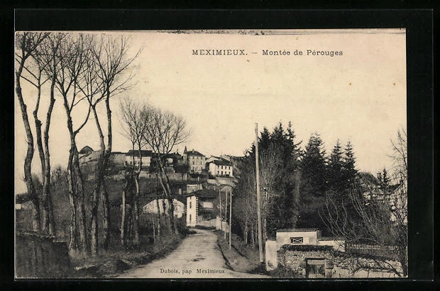 CPA MEXIMIEUX, MONTÉE de Pérouges 1912 EUR 5,00 - PicClick FR