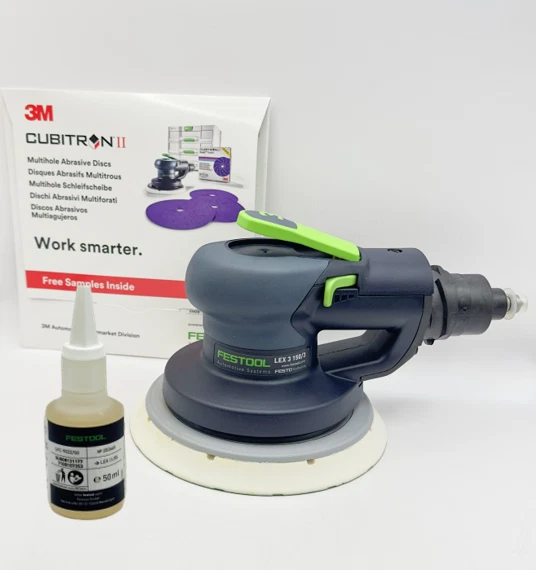 FESTOOL 691137 COMPRESSED Air Eccentric Sander LEX 3 150-3 £360.10 ...