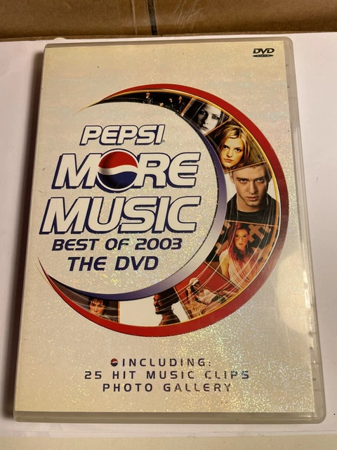 PEPSI MORE MUSIC Best Of 2003 The DVD Region Free PAL VGC Fast Free AUS ...