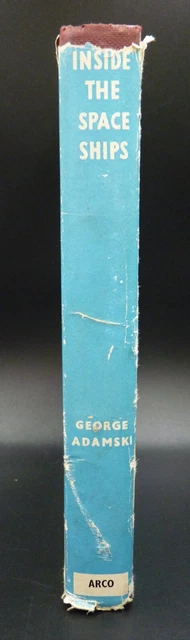 INSIDE THE SPACE Ships by George Adamski (1958) £29.99 - PicClick UK