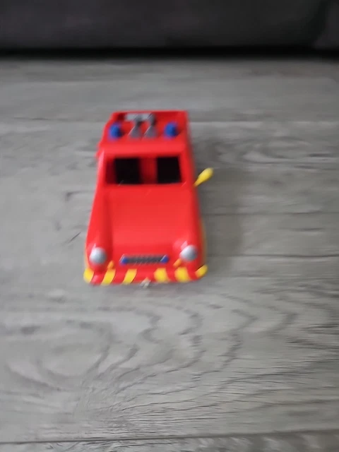 FIREMAN SAM TALKING Venus Fire Truck Toy With Sound 2012 Missing Side ...