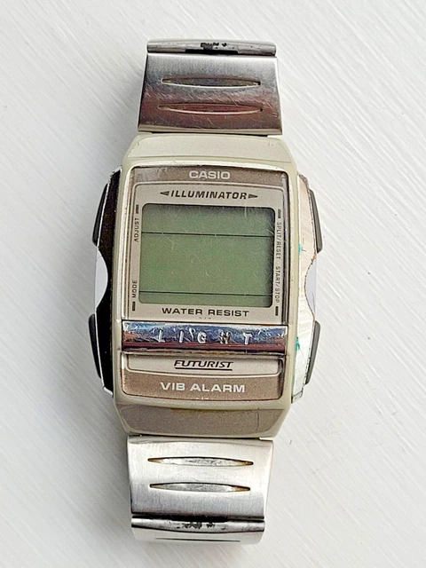 VINTAGE CASIO FUTURIST Illuminator Digital Watch A200 Rare 1992 Water ...