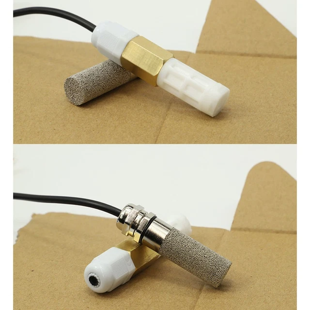 METAL PROBE SIZE Temperature Humidity Sensor Transmitter RS485 ...