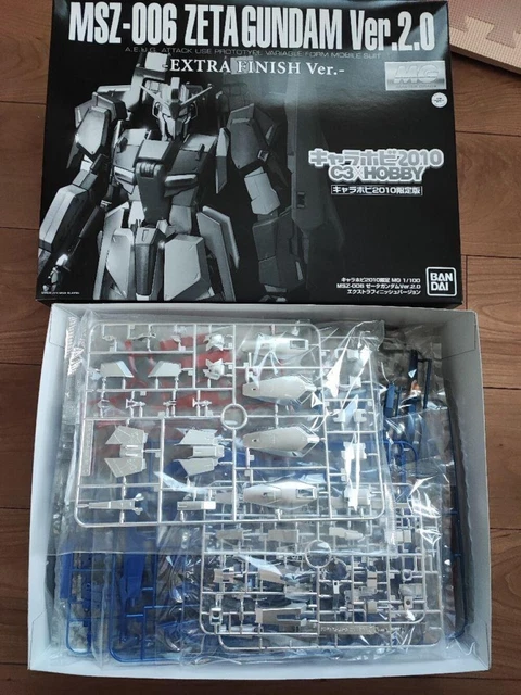 BANDAI MG 1/100 Z Gundam Ver.2.0 Extra Finish Zeta Gundam Model Kit... EUR 746,03 - PicClick IT