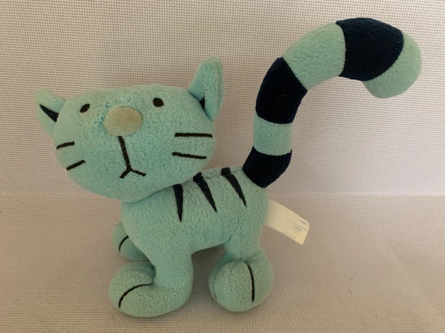 BOB THE BUILDER Pilchard The Cat 7” Plush Soft Toy Vintage Born To Play ...