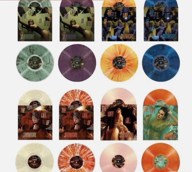 TAYLOR SWIFT 'THE Life of a Showgirl' TLOAS Full Set Of Vinyls *In Hand ...