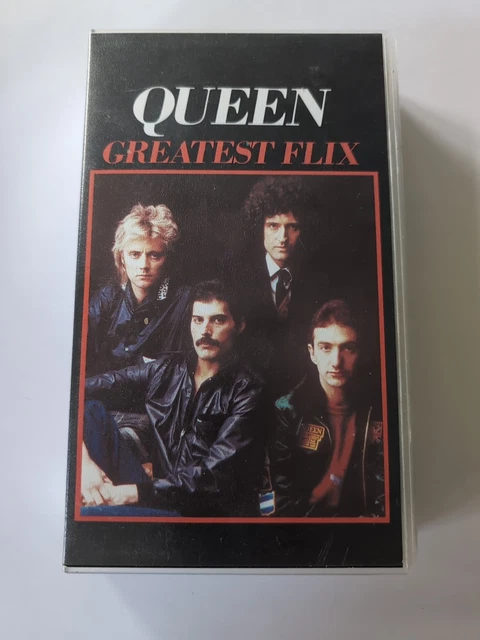 QUEEN - GREATEST Flix - VHS Video Tape £1.75 - PicClick UK