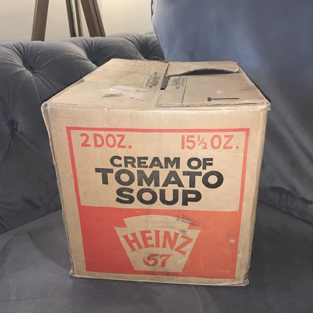 1960S VINTAGE ORIGINAL HEINZ TOMATO SOUP DISPLAY TV/Movie PROP ...