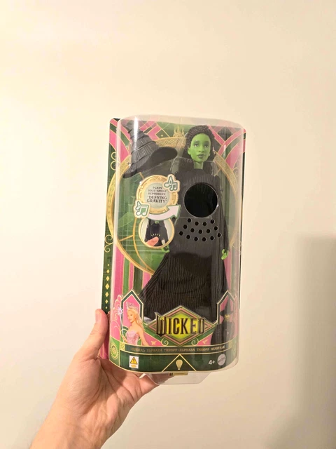 MATTEL WICKED MOVIE - Singing Elphaba Fashion Doll - URL ERROR RECALL ...
