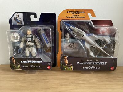 DISNEY PIXAR LIGHTYEAR Buzz Lightyear Space Ranger And Ship Action ...