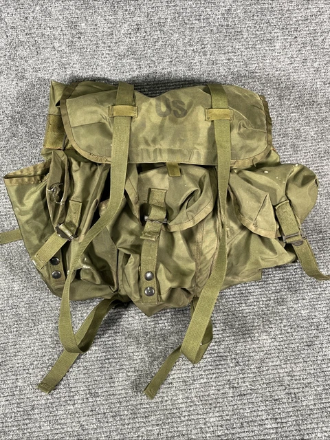 RUCKSACK US ORIGINAL Army Surplus Vintage Military Combat Alice Pack W ...