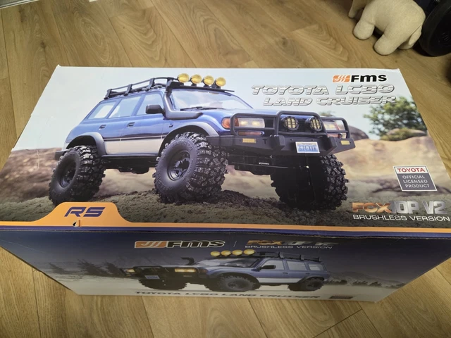 FMS 1/10 LC80 Brushless RC Crawler Pro V2, FCX10 Toyota RC Rock Crawle ...