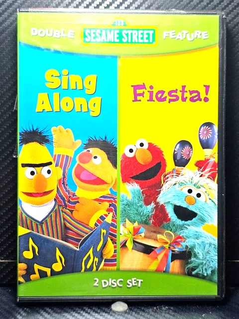 SESAME STREET DOUBLE Feature: Sing Along & Fiesta Region 1 $20.28 ...