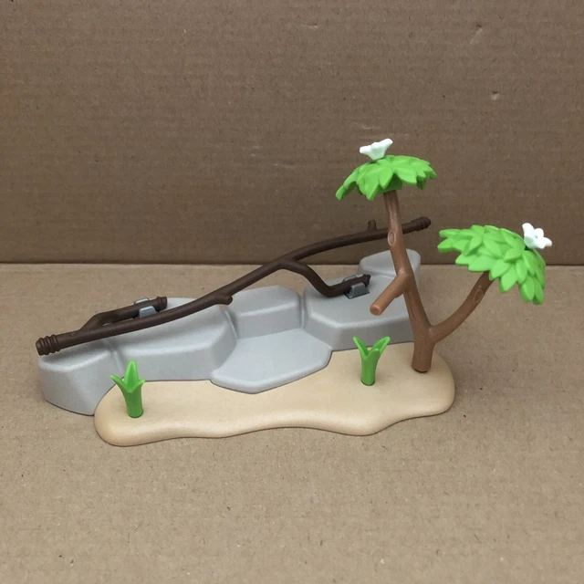 PLAYMOBIL ROCK SAND Tree Animal Enclosure Base, Farm Zoo Landscape ...
