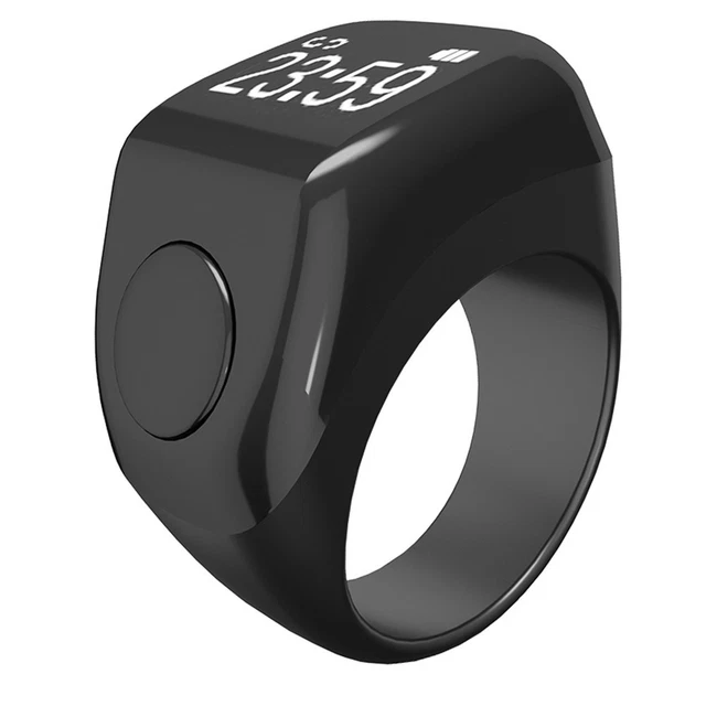 VIBRATION ENABLED SMART Prayer Counter Ring for Daily Use and Tracking ...