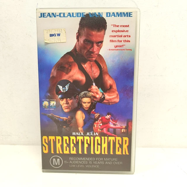 STREET FIGHTER JEAN Claude Van Damme VHS Some Damage to Box £8.93 ...