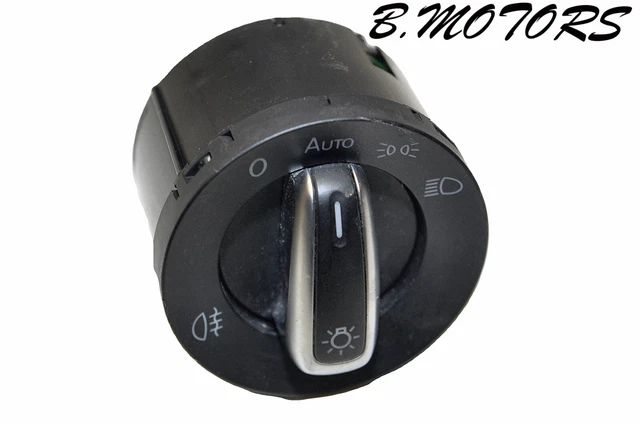 HEADLIGHT LIGHT LAMP Switch For Vw Golf Mk5 6 Plus Jetta Passat Touran ...