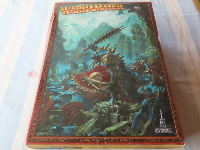 GAMES WORKSHOP WARHAMMER Lizardmen Battalion Boxed Army Seraphon Army ...