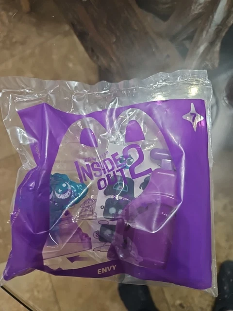 NEW 2024 MCDONALD'S Disney Pixar Inside Out 2 #7 Envy Happy Meal Toy ...