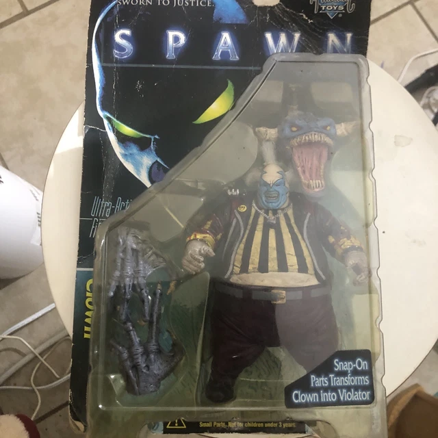 FIGURA DE ACCIÓN Mcfarlane Toys Spawn 1997 payaso EUR 24,38 - PicClick ES