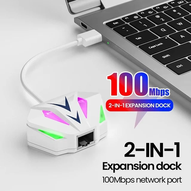 USB TO 2.5G USB To RJ45 Network Card 2-in-1 USB To Network Port £6.50 ...