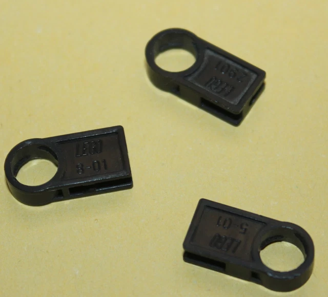 LEGO TECHNIC BLACK Flex Cable End Ball Connection ref 2901/set 8836 ...