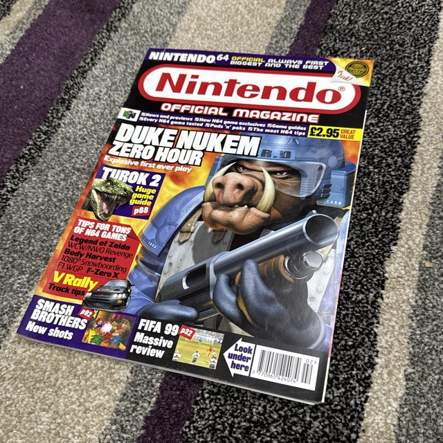 NINTENDO OFFICIAL MAGAZINE Issue 77 Duke Nukem Zero Hour £2.95 ...