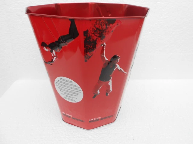 MISSION IMPOSSIBLE THE Final Reckoning Odeon Cinema Popcorn Bucket Tin ...